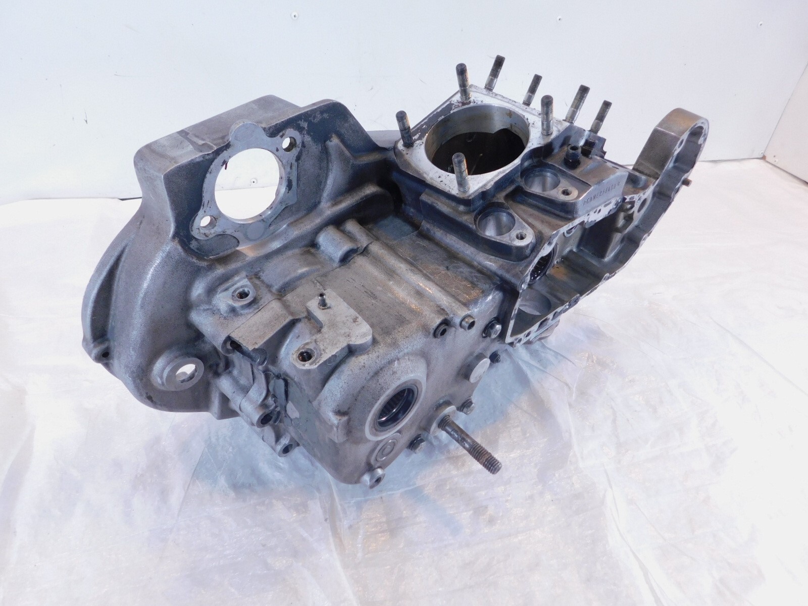 1984 Harley Davidson Sportster XLH 1000 Ironhead Engine Crankcase Crank ...