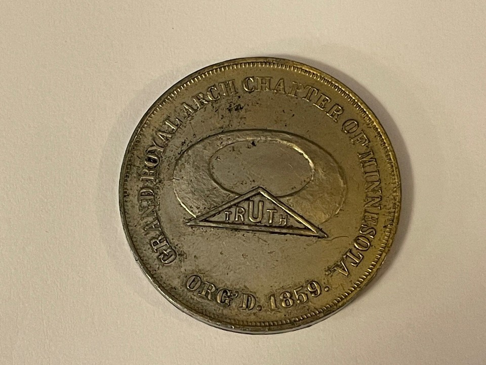 1891 MINNEAPOLIS 28TH GRAND COUNCIL ROYAL SELECT MASTERS ALUMINUM ...