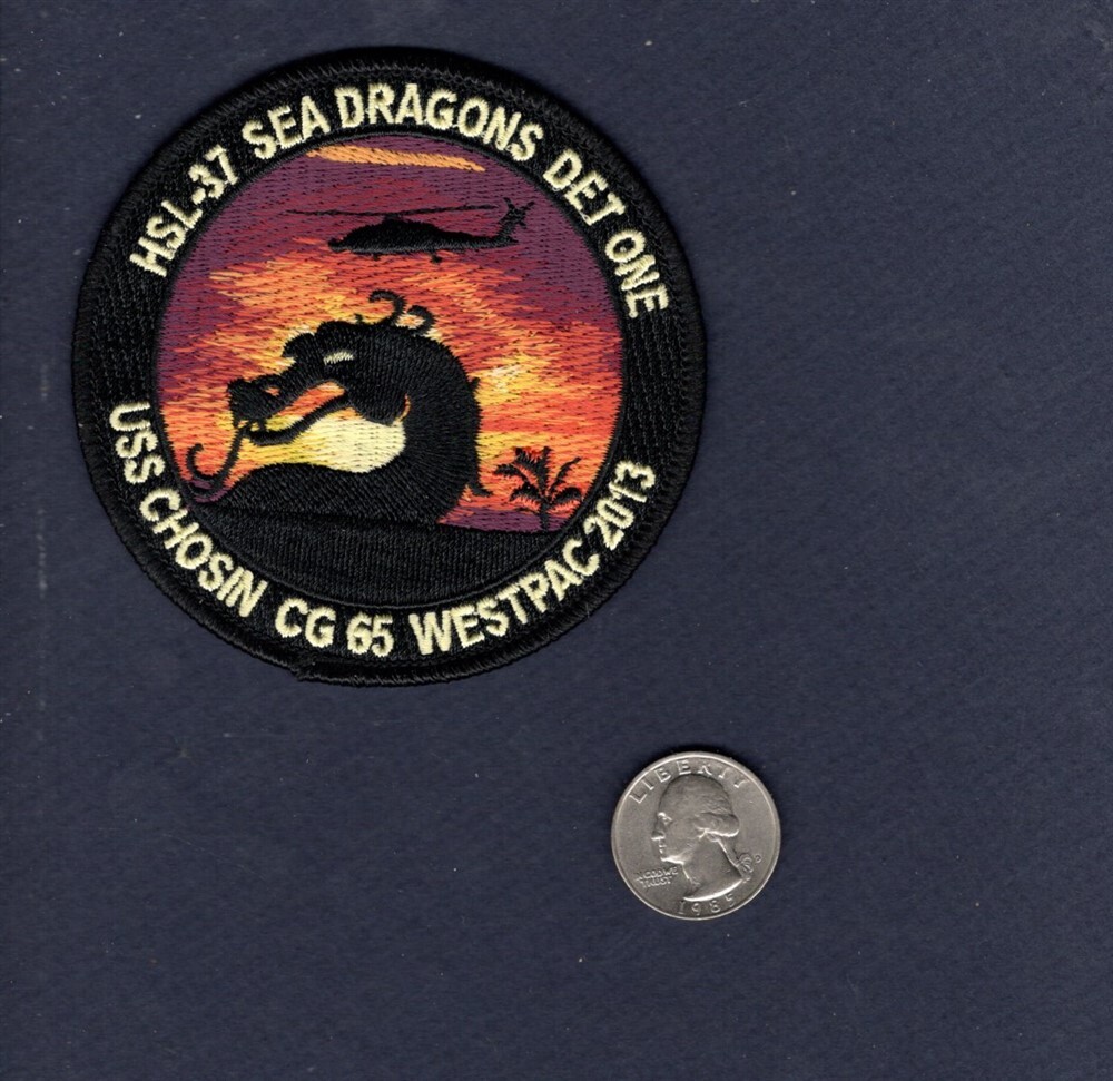 HSL-37 EASYRIDERS DET 1 Sea Dragons WESTPAC 2013 NAVY Helicopter ...