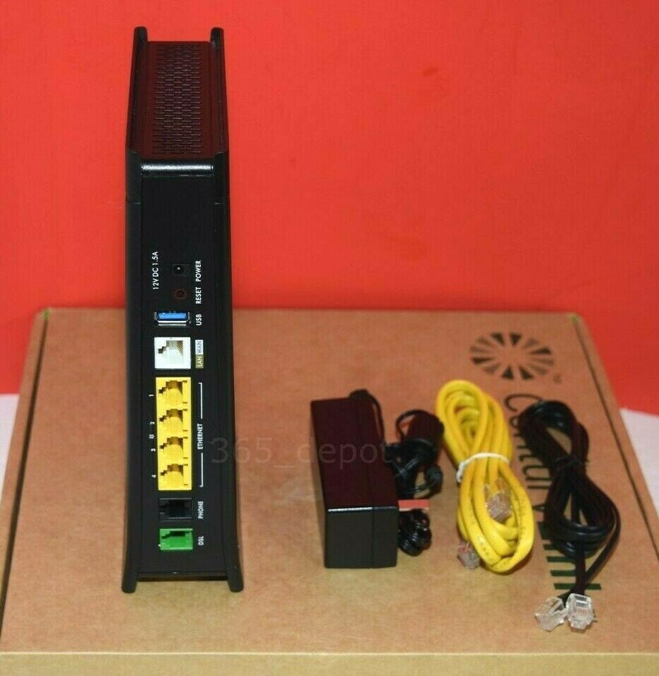 CenturyLink ZyXEL C1100Z 802.11n Wireless Modem Router ADSL2+ VDSL ...