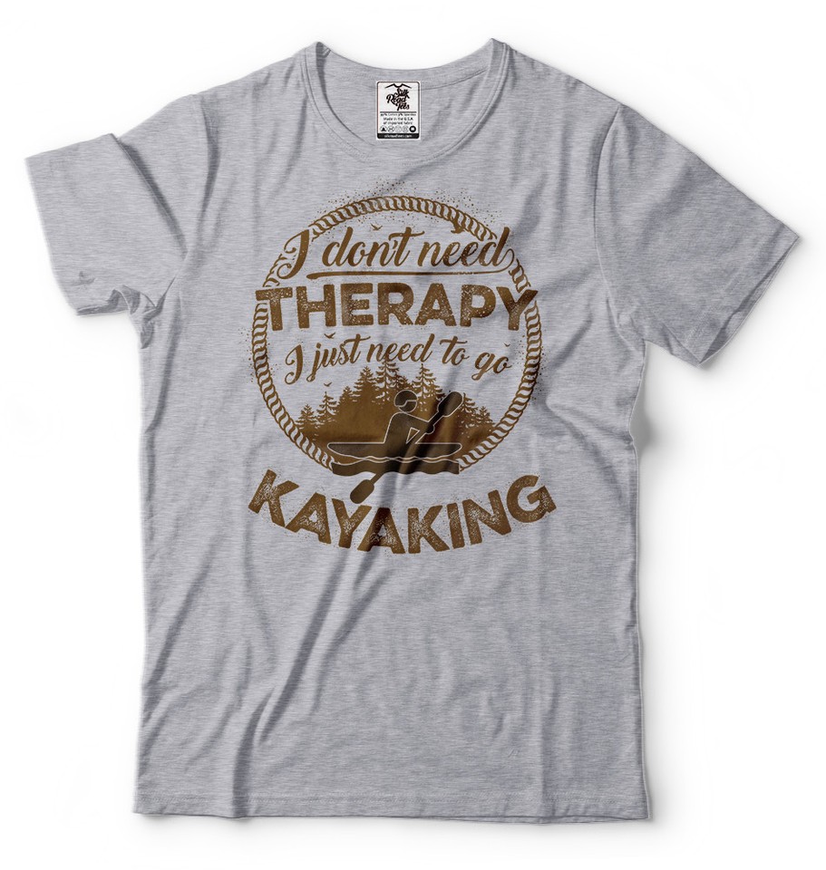 Kayaking Outdoor T-shirt Cool Kayak T-shirts Funny Kayaking T Shirts | eBay