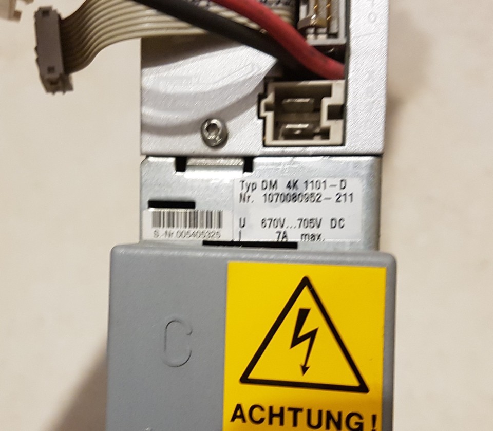 BOSCH DM 4K 1101-D 1070080952-211 SERVO DRIVE | eBay