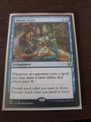 Rhystic Study Jumpstart Regular JMP Mtg 169 Magic the Gathering Card ...