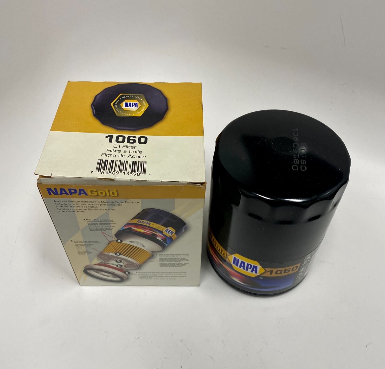 NAPA 1060 - cross reference oil filters | oilfilter-crossreference.com