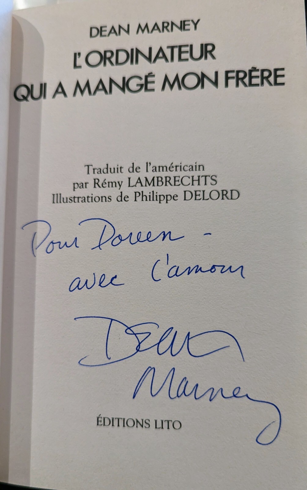 The Computer That Ate My Brother - Dean Marney | eBay