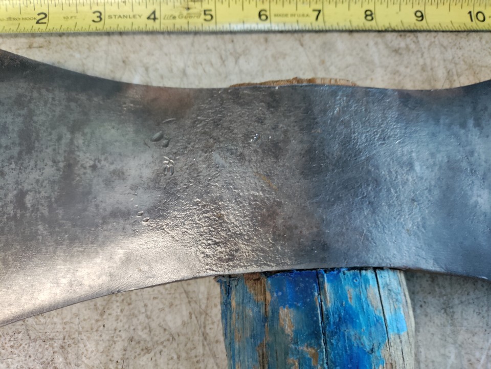 Vintage Collins Homestead Double Bit Axe AX Head 3 LBS. 14 OZ w/ Wood ...