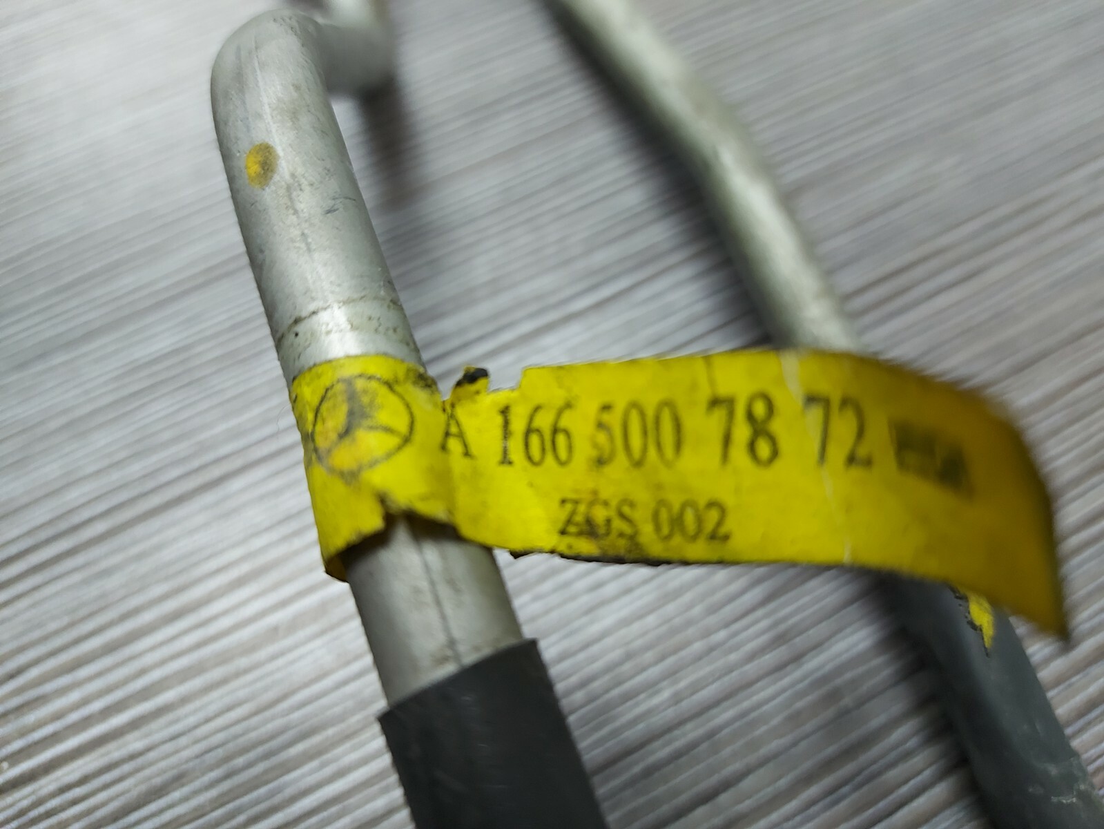 2012-2018 MERCEDES-BENZ ML350 TRANSMISSION OIL COOLER LINE PIPE HOSES ...