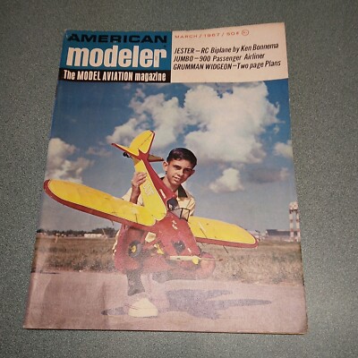 American Modeler Magazine March 1967 | eBay