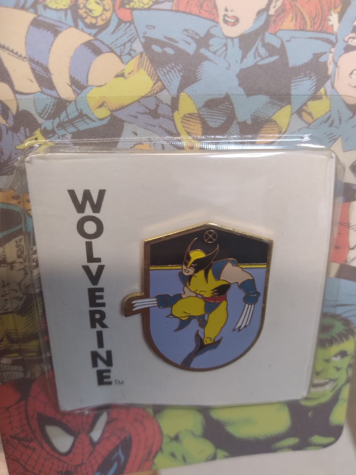 1993 Marvel Universe Wolverine Pin | eBay