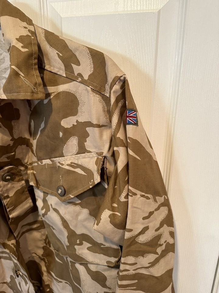 British Combat Tropical Desert Army Military Original DPM Field Camo ...