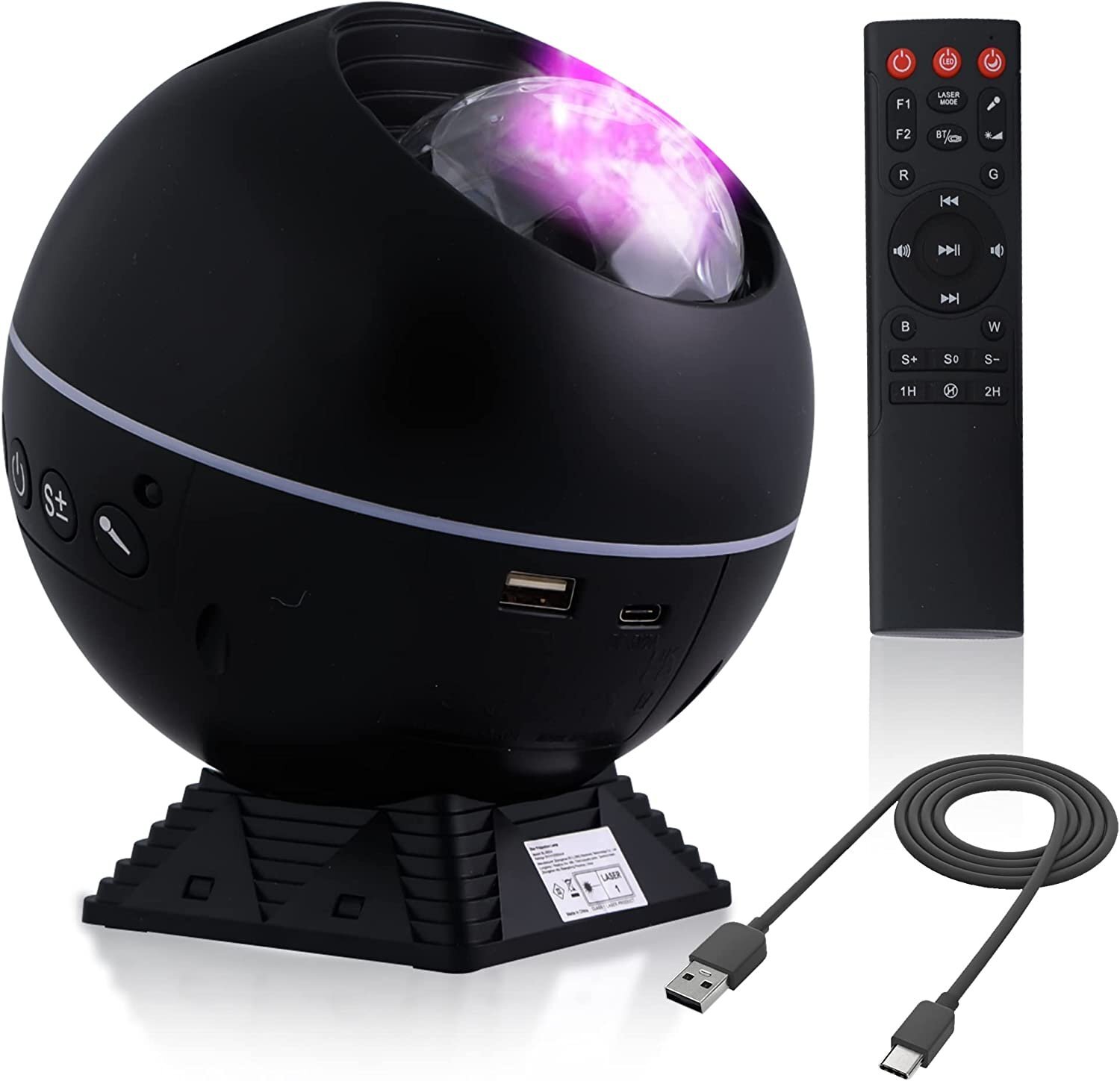 Star Projector, Rossetta Galaxy Projector for Bedroom, Bluetooth ...