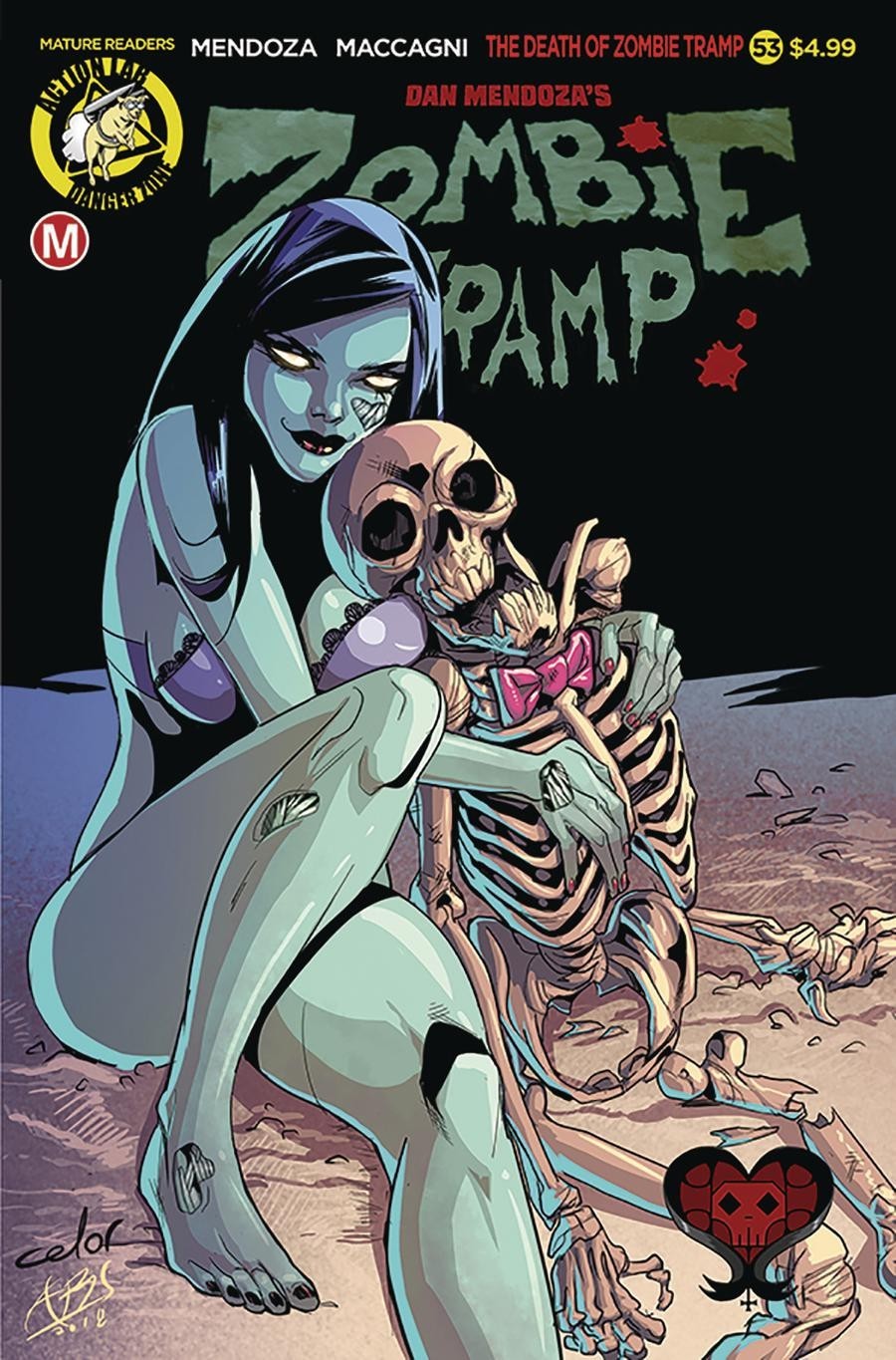 ZOMBIE TRAMP #53 Action Lab Comics 2018 Death of Zombie Tramp Celor ...