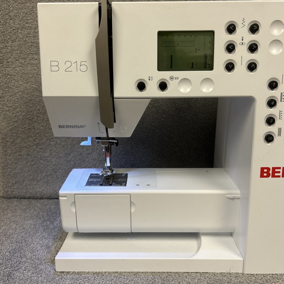 BERNINA B215 Simply Red Sewing Machine - Great Used Condition | eBay