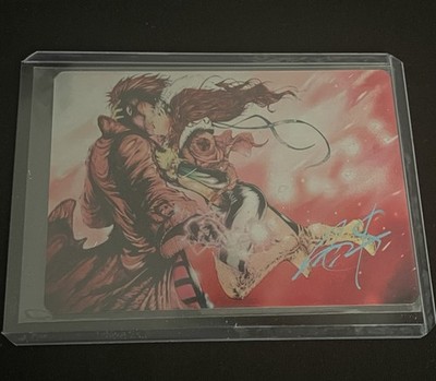 Custom Art Rogue and Gambit Metal Trading Card 1 of 1 | eBay