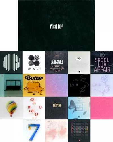 Miscellaneous Goods Bts Album Magnet Collection Cd Proof Release ...