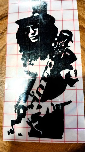 Slash Premium Vinyl Decal. Guns N Roses, Rock Band, Axl Rose, Duff ...