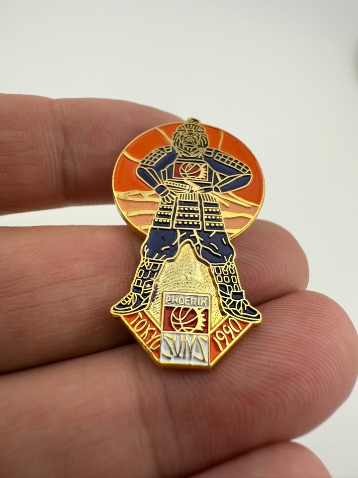 Vintage Phoenix Suns Tokyo Japan 1990 Samurai Warrior NBA Basketball ...