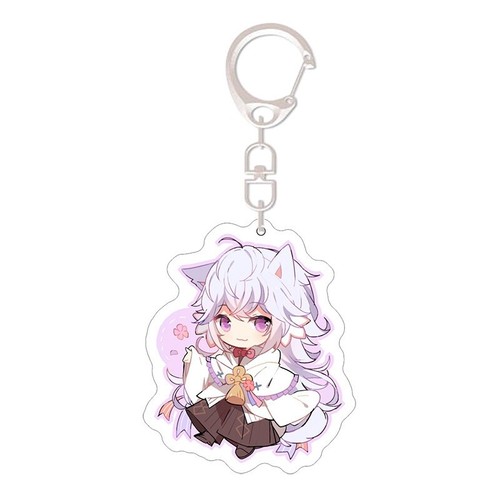 Fate/Grand Order Merlin Anime Pendant Cosplay Itabag Keychain ...