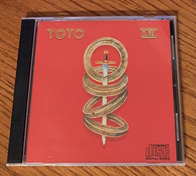 TOTO "TOTO IV" VERY RARE ORIGINAL 1990 USA CD ALBUM (MATRIX - DIDP ...