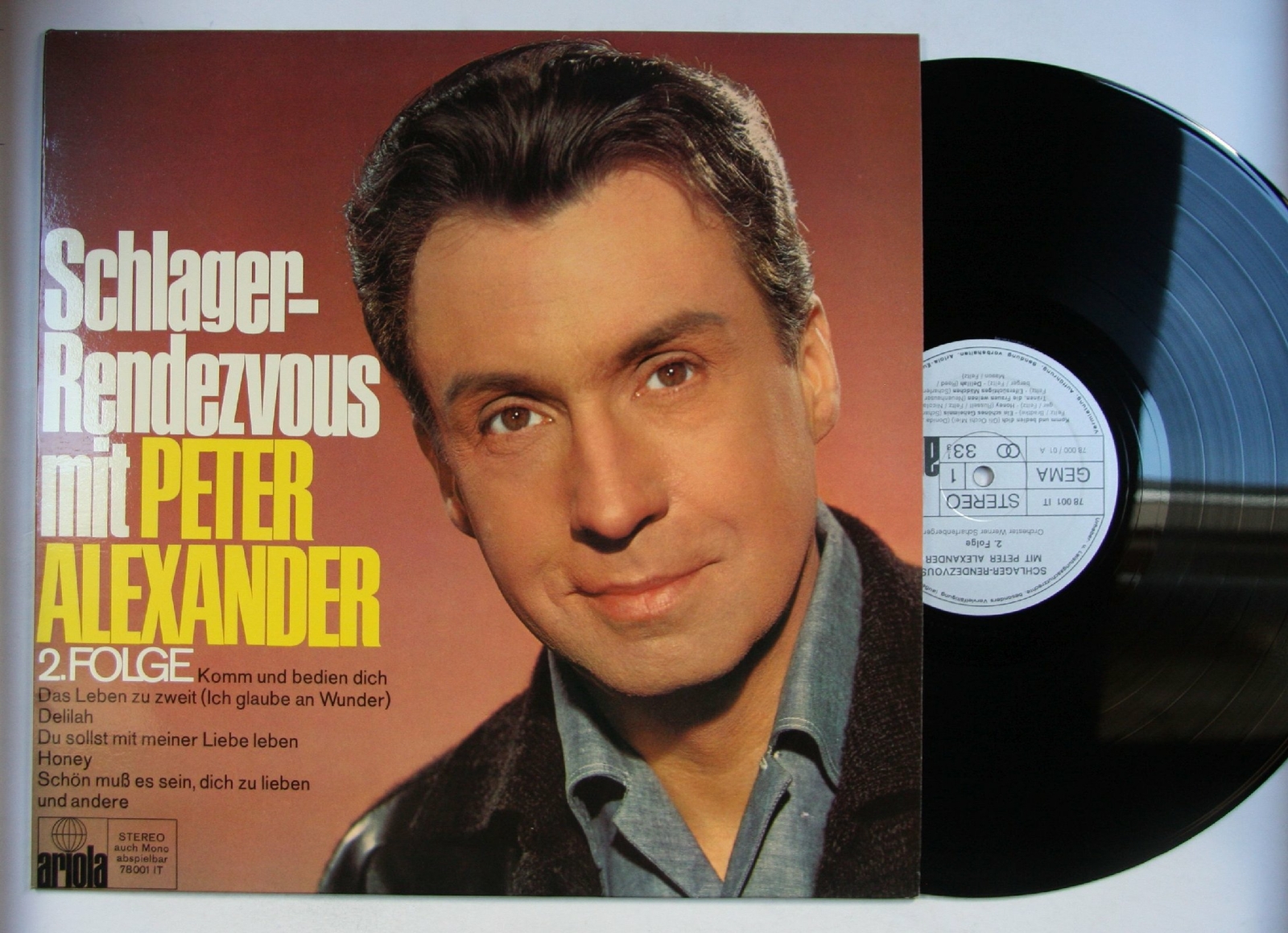 Peter Alexander Schlager-Rendezvous Mit Peter Alexander 2. Folge GER LP Top! | eBay.de