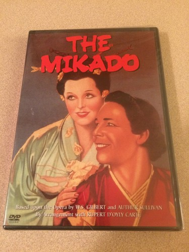 The Mikado DVD Operetta Gilbert Sullivan New Sealed Out Of Print ...