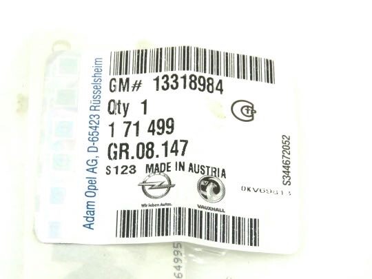 Genuine New VAUXHALL DESIGN BADGE Opel For Corsa D & Astra H Zafira B ...