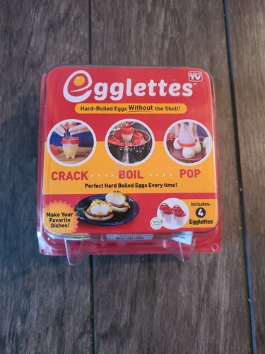 BRAND NEW Egglettes Silicone Egg Cooking Cups Pack of 4 - www ...