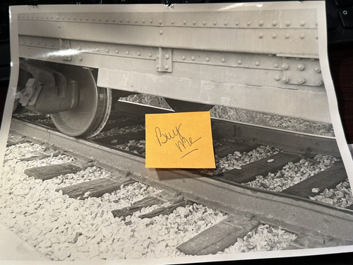 Photo Photograph Train Railroad Accident Deceased Body Male 1960's OHIO ...