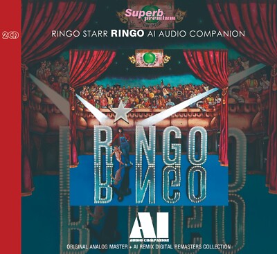RINGO STARR / RINGO ORIGINAL ANALOG MASTER + AI REMIX DIGITAL REMASTERS 2CD | eBay
