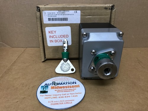 NIB SRMLINA02022 FORTRESS INTERLOCKS SR-MLIN-A02022 KEYED SWITCH 20A ...