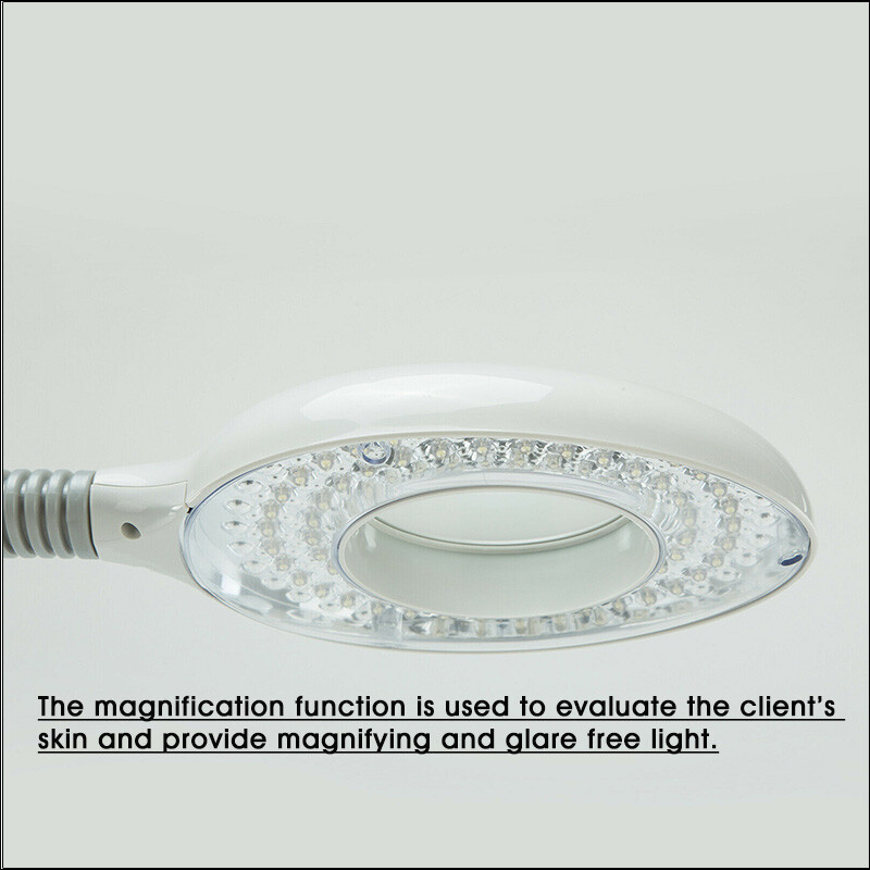 2IN1 Facial Steamer 5x Magnifying Lamp Hot Ozone Beauty Salon Spa ...