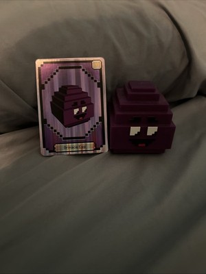 McDonald’s Minecraft Movie Grimace Egg Adult Happy Meal Toy w/ Unused ...