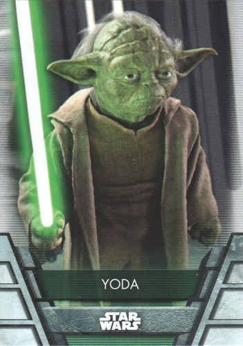 2020 Star Wars Holocron BASE SET Trading Card #JEDI-10 Yoda | eBay