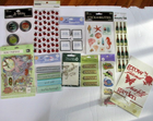 MIXED LOT 11 PACKAGES of SCRAPBOOKING EMBELLISHMENTS, STICKERS, 3-D | eBay