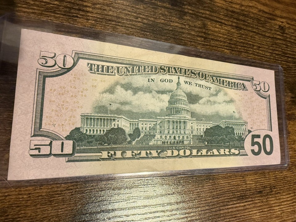 2017a Fifty Dollar Star Note Super Rare Serial Number !💸 | eBay