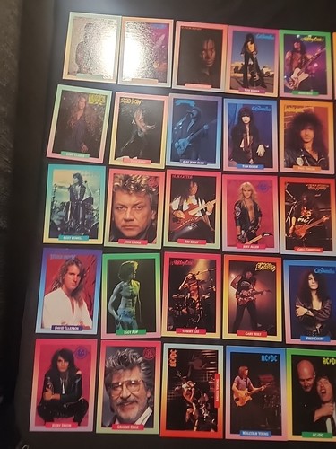 Rock Cards Lot (100 Cards) 1991 | eBay