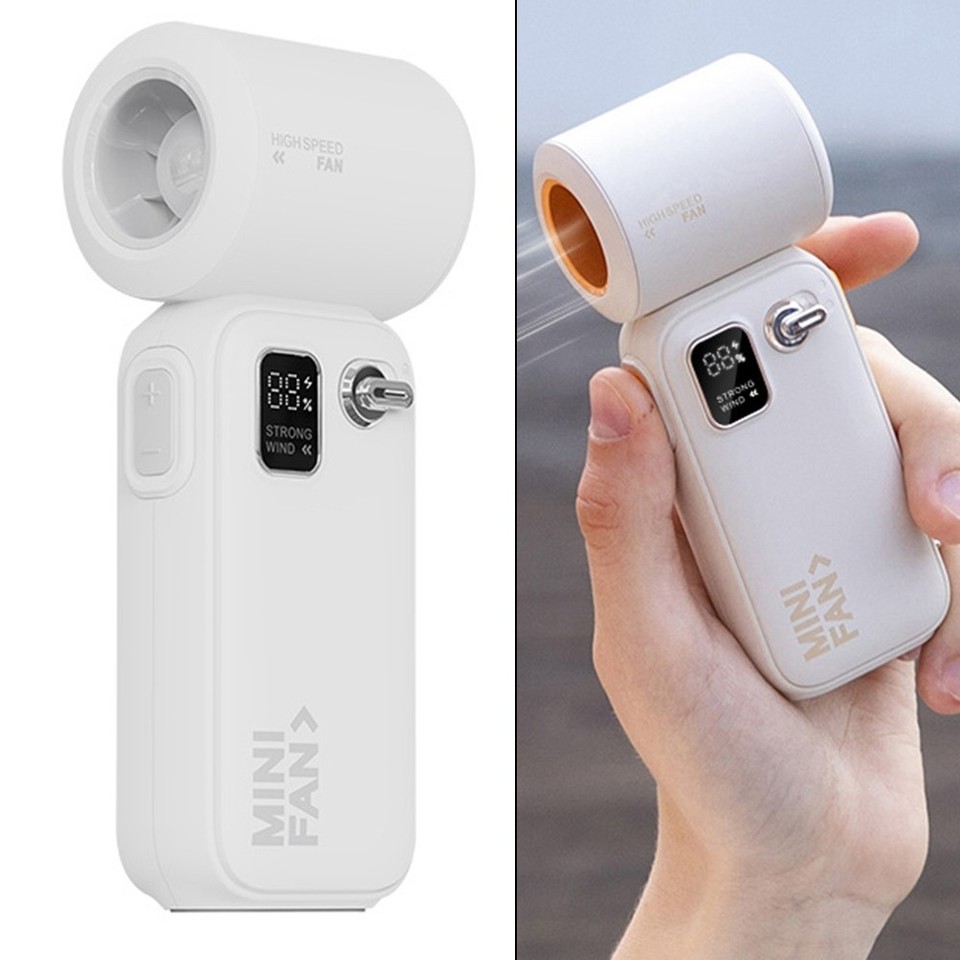 Adjustable Speed Personal Fan Designed for Portability During Travel or ...