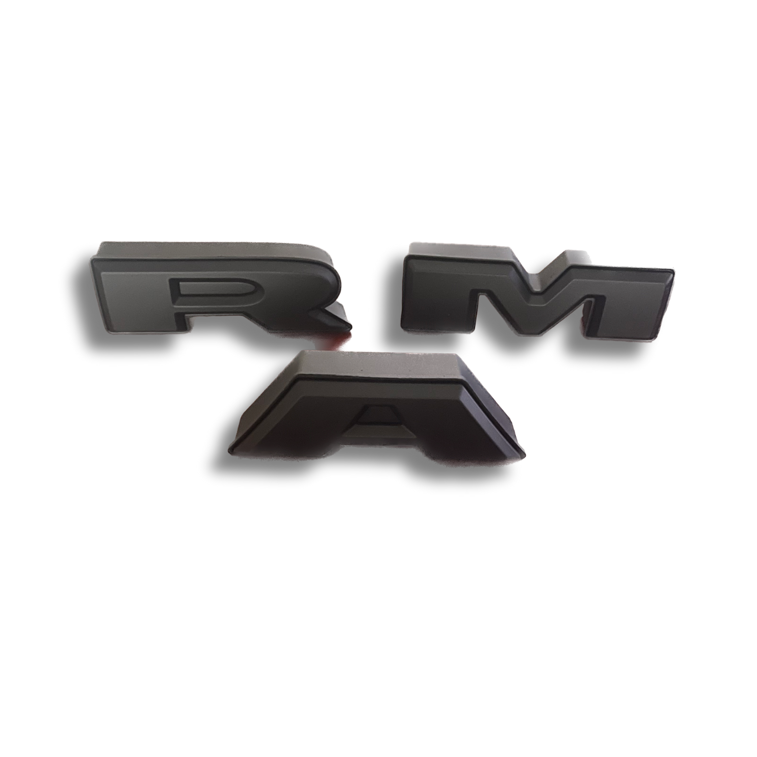 For 2013-2018 Dodge Ram 1500 Front Emblem Grille Letters Only Black ...