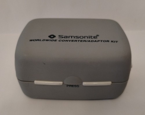 Samsonite Worldwide Converter/Adapter Kit Original Case | eBay
