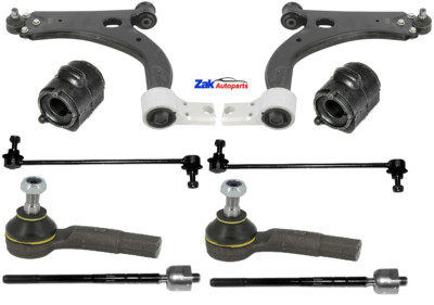 FOR FORD FIESTA MK6 FRONT WISHBONE ARMS LINKS OUTER & INNER TRACK RODS ...