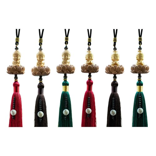 Buddha Statue Fashion Fengshui Decor Car Accessories Wall Hanger Car ...