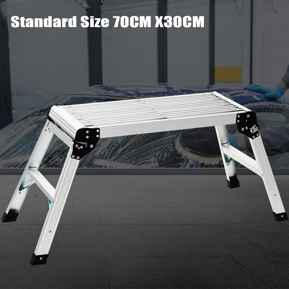 Standard Folding Step Hop up Bench Decorating Work Platform Ladder ...