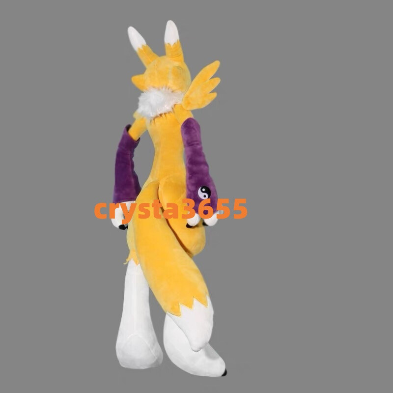Digital Monster Digimon Renamon Plush Doll Giant Stuffed Toy Pillow ...