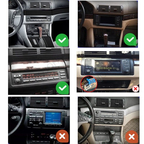 9'' 4+64GB For BMW E39 E53 E38 Car Stereo Radio Apple Carplay Android Auto+Cam | eBay