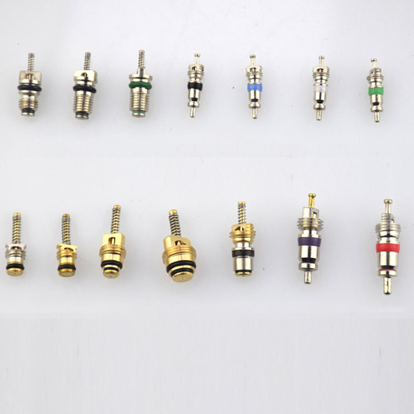 Car Air Conditioning Valve Core R12 Durable Professional Assortment Set ...