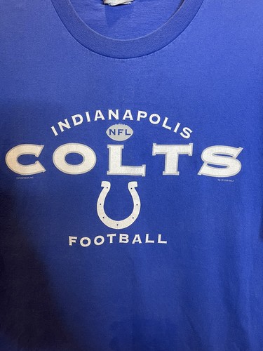 Vintage Lee Sport NFL Indianapolis Colts Short Sleeve T-Shirt Adult XL ...