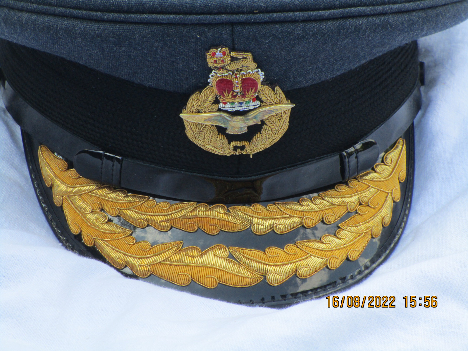 Royal Air Force, Raf, High Ranking Officer Peaked Cap, Size 60 | eBay ...