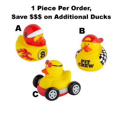 Racing Pit Crew Rubber Duckies Ducks - Colors - Jeep Ducking - US ...