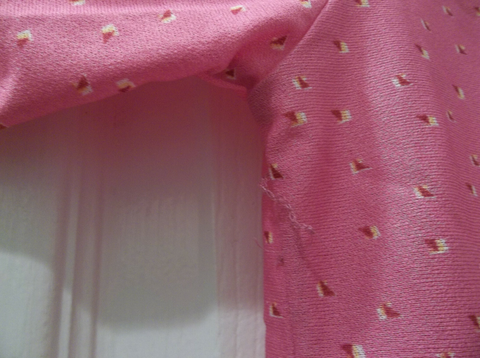 Vintage Judy Bond Pink Casual Floral Top Blouse Size 10 | eBay