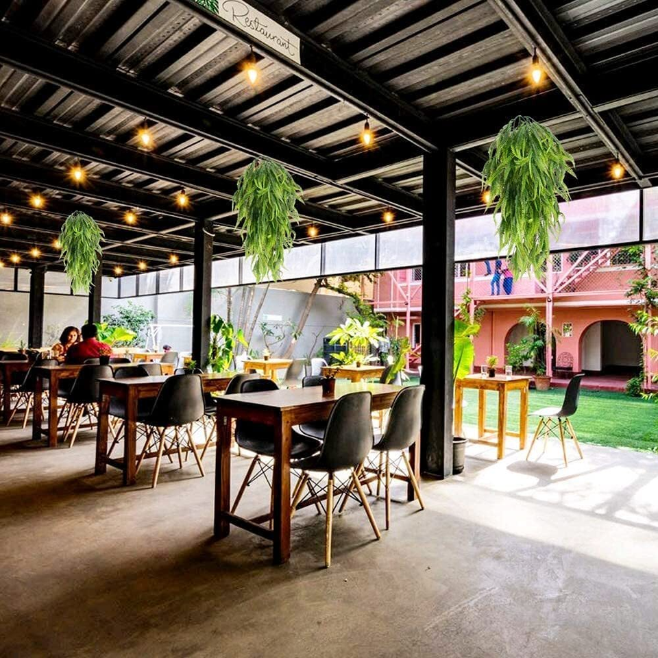 4Pcs Artificial Hanging Plants Fake Fern Trailing Foliage Plastic ...